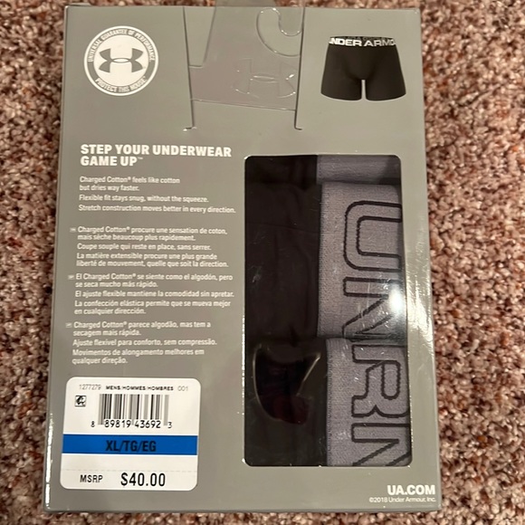 Under Armour | Underwear & Socks | Nib 3pk 6 Under Armor Boxer Jack ...